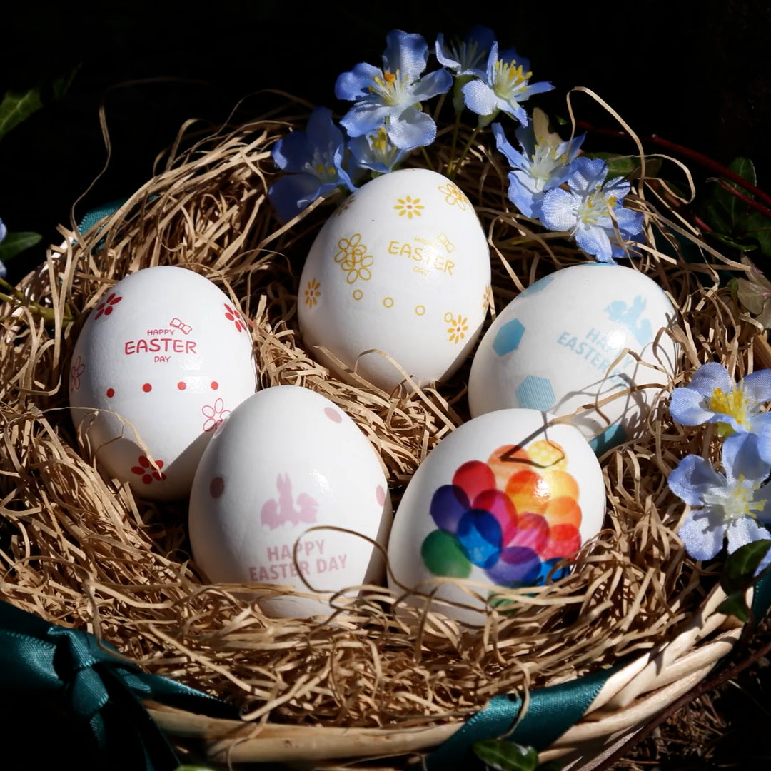 How to Decorate Easter Eggs using Waterslide Decal Paper – SUNNYSCOPA